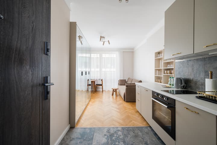Widok Warsaw City Apartment - Aéroport de Varsovie-Chopin (WAW)