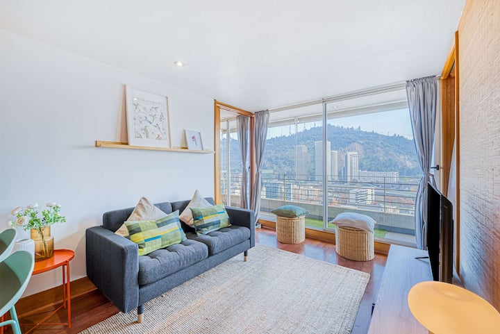 Vista Providencia - 2d Wifi & Estacionamiento - Providencia, Chile