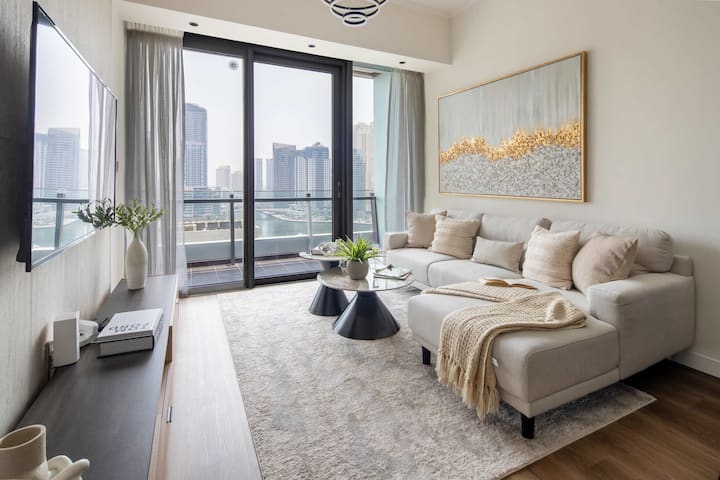 Serene 2br In Dubai Marina W/ Marina Canal Views - Dubai