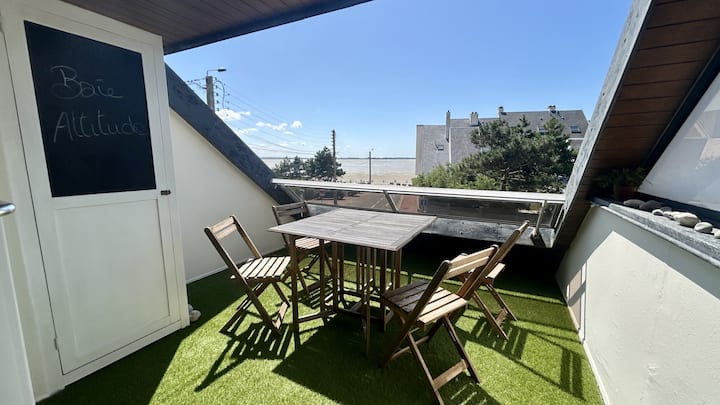 Esperluette, Appartement Avec Terrasse Vue Baie - Le Crotoy