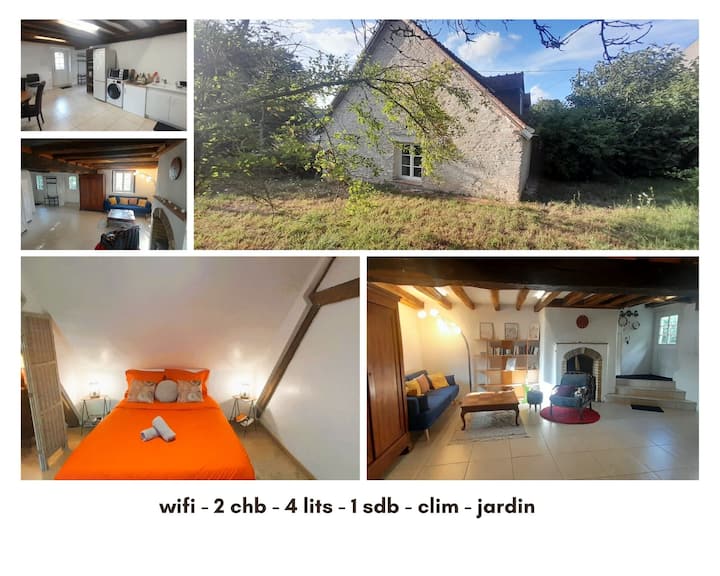 L'ancienne Boulangerie Du Grand Verger 7 Pers - Châteauroux