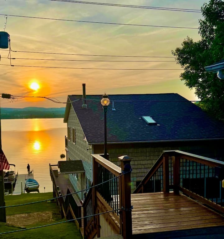 Peach Sky Haven*luxury Lakefront On Canadarago* - Cooperstown, NY