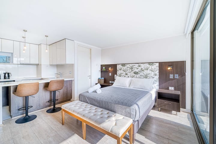 Alma Studio - Wifi, Estacionamiento & Mall - Las Condes