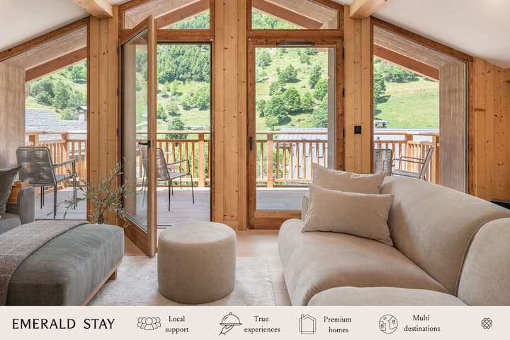 La Chouette - Appartement Moderne Aux Belleville - Les Karellis