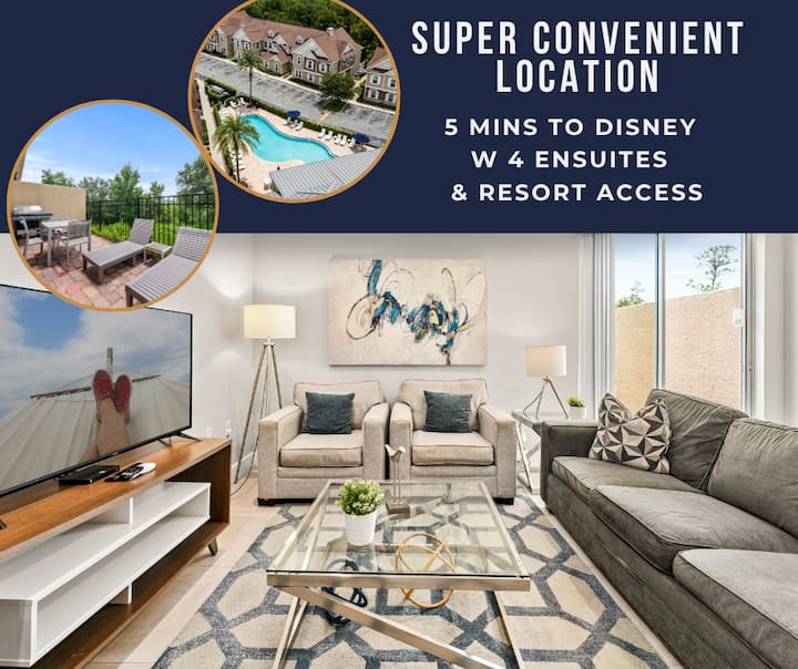 Ultra Convenient Stay > 5 Min To Disney - Celebration, FL