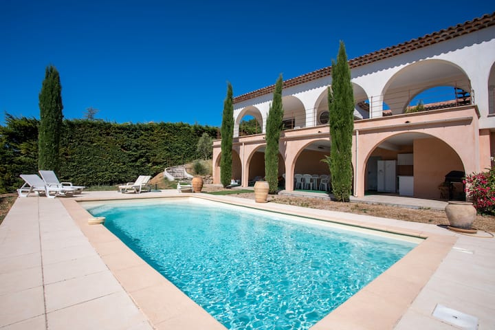 La Cabri 5 Chambres Piscine - 格拉斯