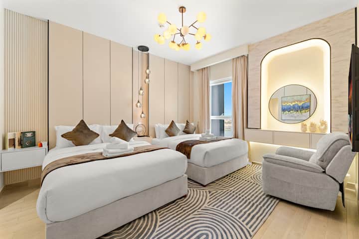 Elite Getaway In Yas: Mins To Ferrari World & Mall - Abu Dhabi