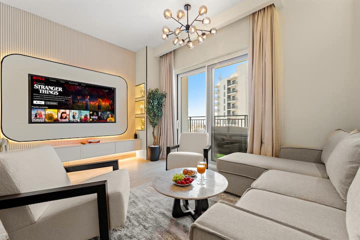 Elite Getaway In Yas: Mins To Ferrari World & Mall - Aéroport d'Abou Dabi (AUH)