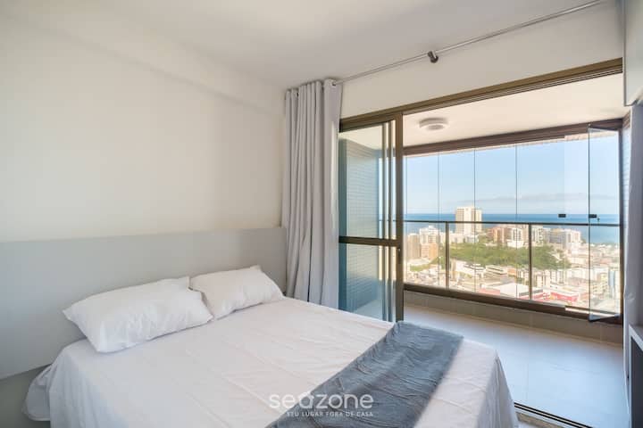 Sea View Studio In Condominium With Pool Edf1707 - Rio Vermelho