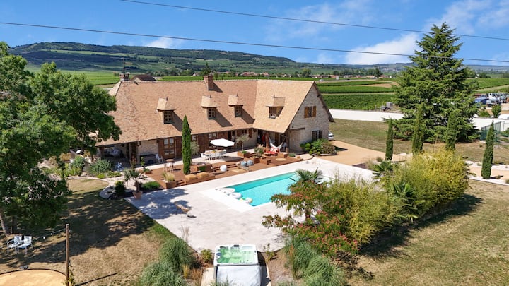 Villa Corpeau Montrachet–piscine & Spa - Meursault