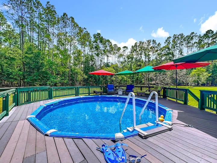 Cabin Retreat On 8.5 Acres – High Springs, Fl - Gilchrist Blue Springs State Park, High Springs