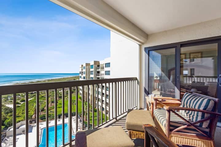 6th Floor Oceanfront At Amelia Surf & Racquet Club - American Beach, FL