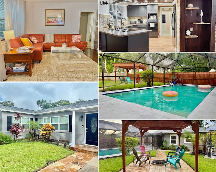 Charming Clearwater Home W/ Pool Close To Beaches - Clearwater, FL