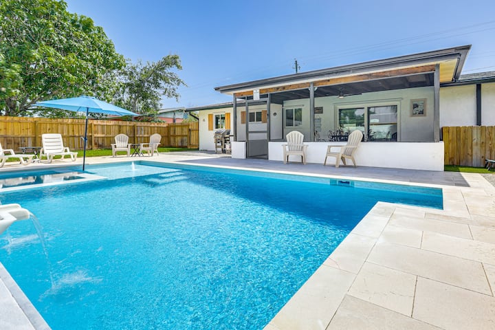 Swim, Game & Bbq: Family Retreat In Stuart - Stuart, FL