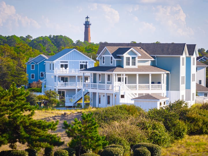 New Listing, Ocean Side 7 Min Walk2beach,6br,pool, - Corolla, NC