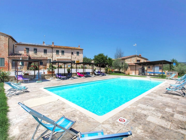 Cottage à Asciano Avec Piscine Et Terrasse - 托斯卡納