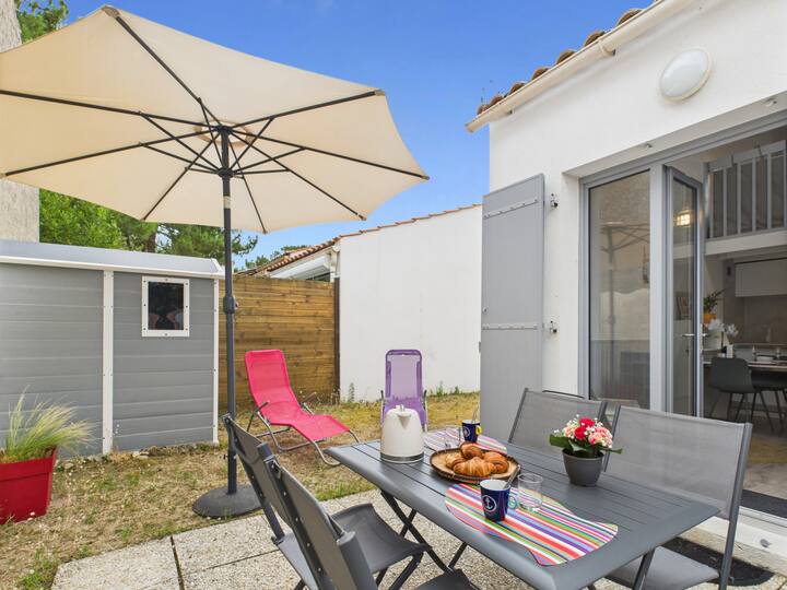 750m De La Plage- Studio Avec Petit Jardin Pour 2 - La Tranche-sur-Mer