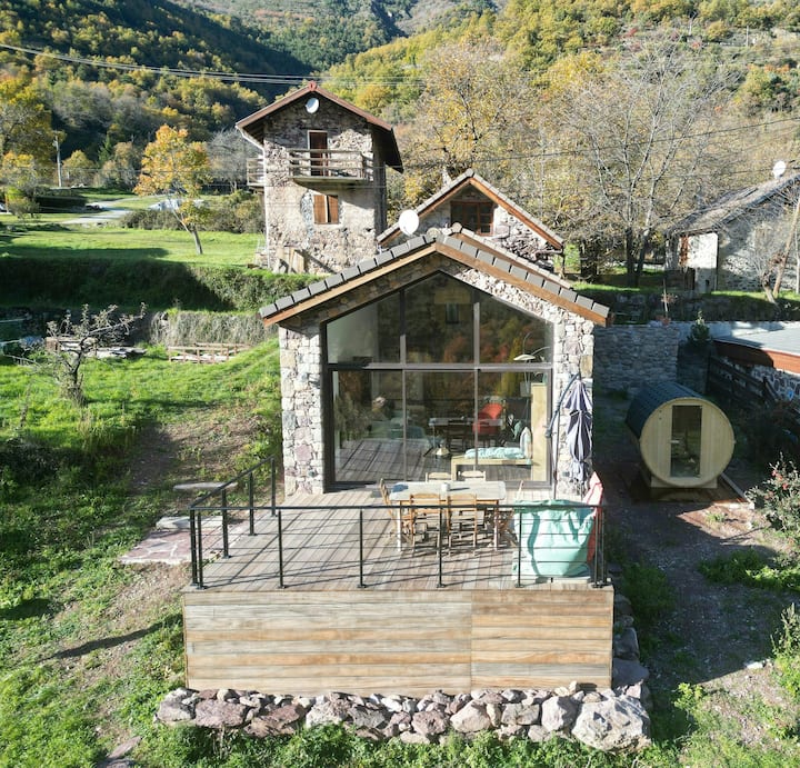 17th Century Renovated Barn In Valdeblore - Valdeblore
