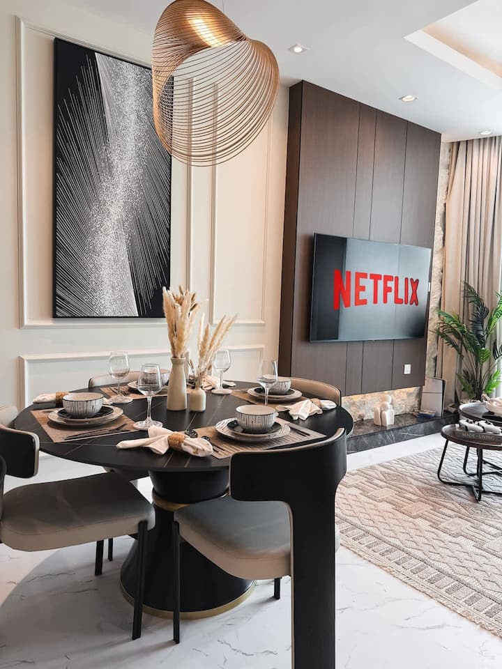 Burj View Infinity Pool | Luxury 2br | Downtown - 두바이