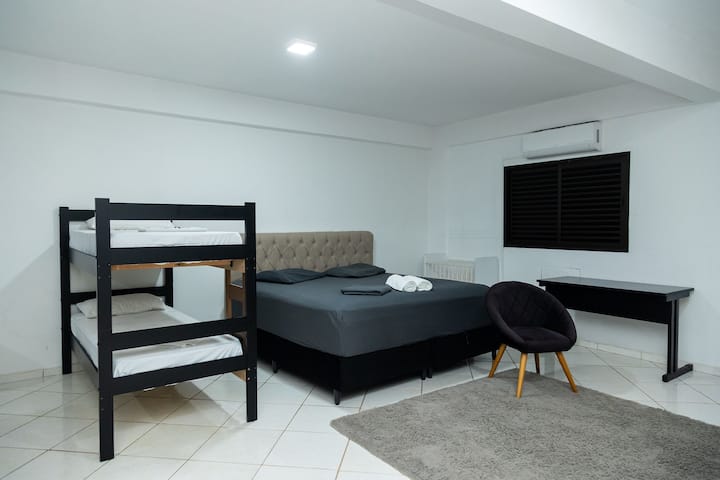 Quitinete Moderna Centro Loft Studio Inteligente 5 - Presidente Prudente