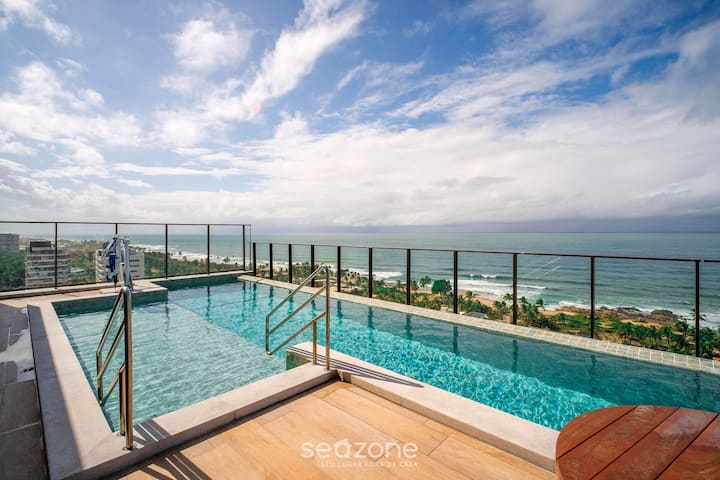 Sea View Studio In Condo With Pool - Rgf0711 - Salvador