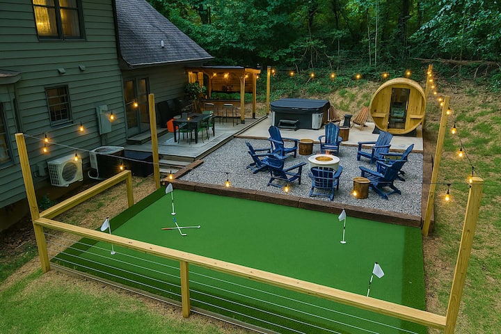 6 Br Sleeps 20 I Sauna•theater•putt Putt•hot Tub - Asheville