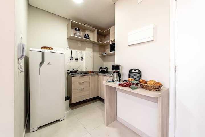 Apê Completo Em Sbc | Piscina, Academia E A/c - Santo André