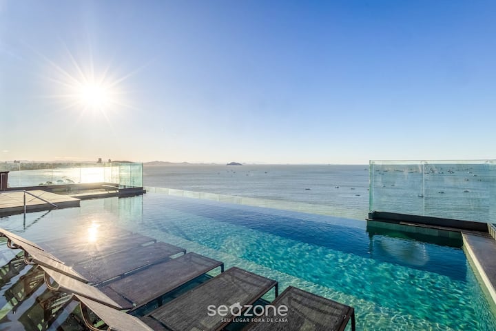 Apt Steps From The Sea W/ Balcony & View Pso0905 - Penha