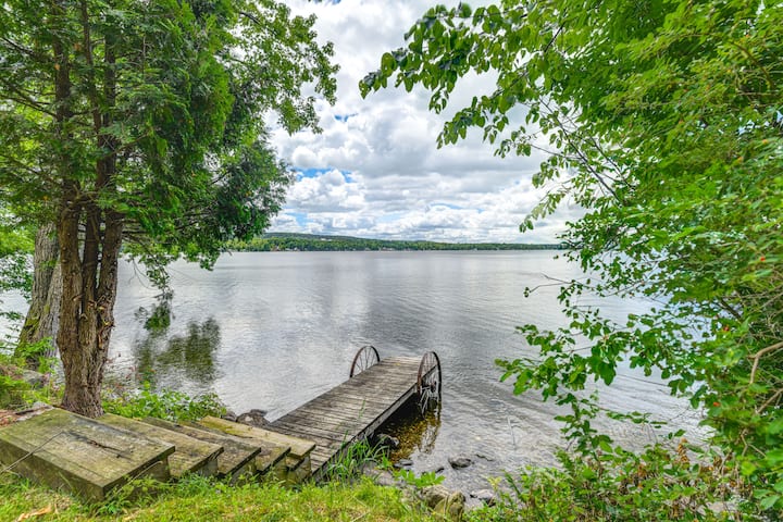 Glamping Getaway At Lake Carmi Cabin! - Lake Carmi State Park, Franklin