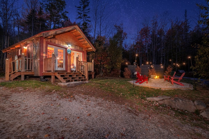 Dog-friendly Cabin • Firepit + Hot Tub • Near Mt A - Greenwood, ME
