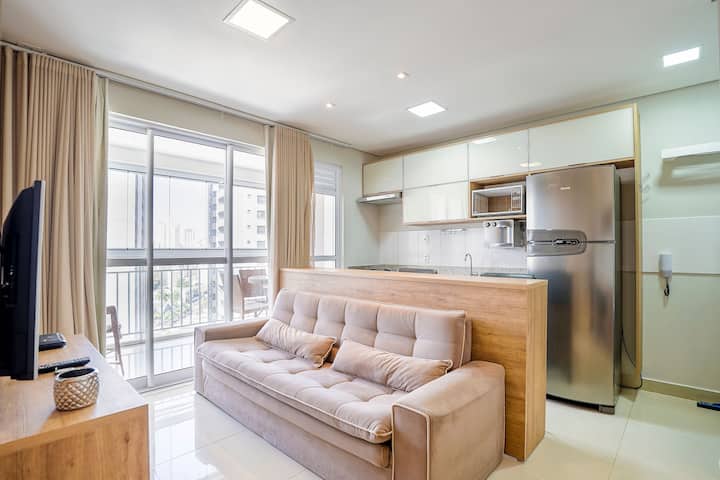 Flat, Queen Bed, @Good - Next To Ipog And Vaca Brava - Goiânia
