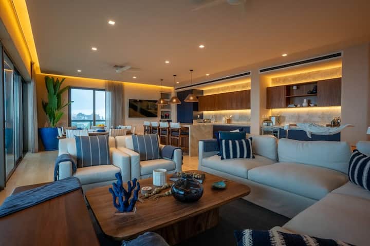 Luxury Escape | 4br | Beachfront & Ocean Views - Isla Mujeres