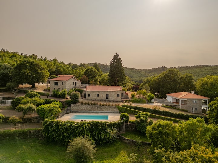 Secluded River-view Estate, Pool & Bbq By Hostwise - Santa Comba Dão
