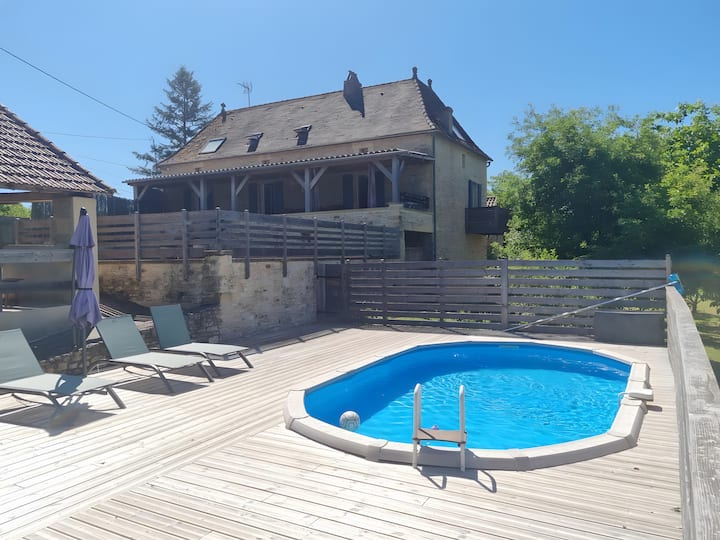 Charmante Maison Piscine Privée - Belvès