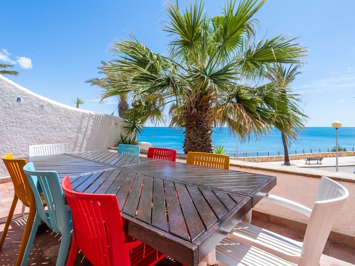 Maison Face à La Mer Avec Piscine à 170m Plage - L'Ametlla de Mar