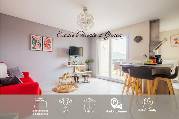 L'escale Détente - Genas Lyon Eurexpo St Exupéry - Aéroport de Lyon-Saint Exupéry (LYS)