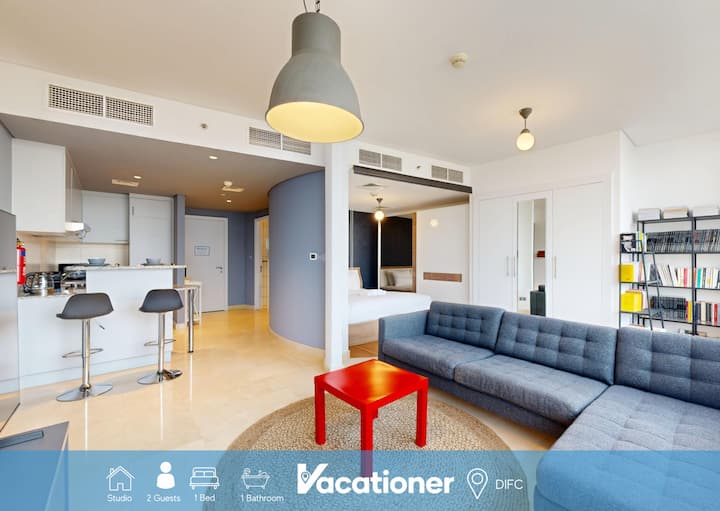 Sky Gardens - High Rise Studio With Cityscape View - Dubai