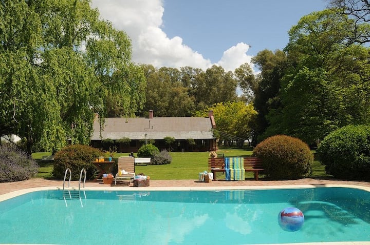 Casa Tudor - Lujo Campestre Para 9 En Chascomús - Chascomús