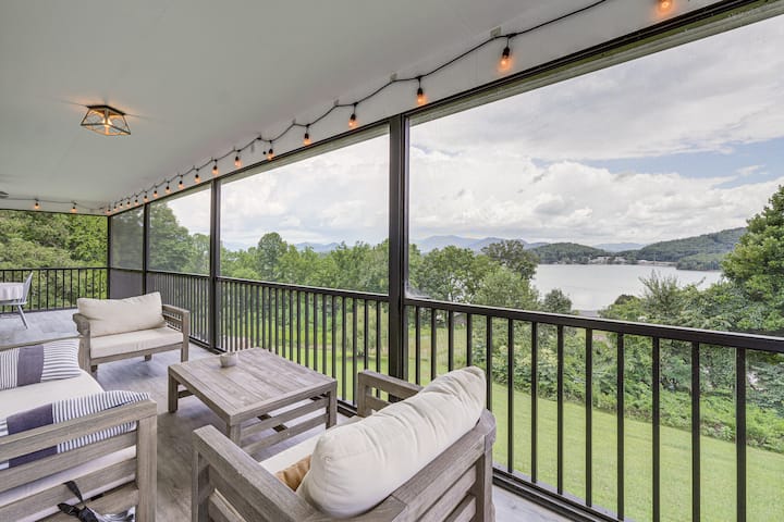< 1 Mi To Lake Chatuge: Home W/ Mtn & Water Views! - Hiawassee, GA