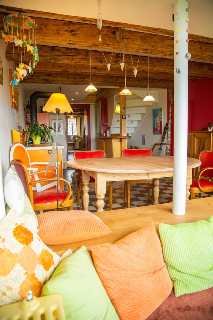 Suite Gaudi/ Vue Exceptionnelle Montagnes & Hammam - Charmey