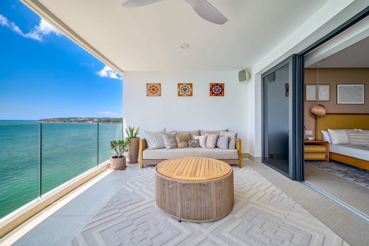 Oceanfront 3br Luxury Condo With Rooftop Pool - Bucerías