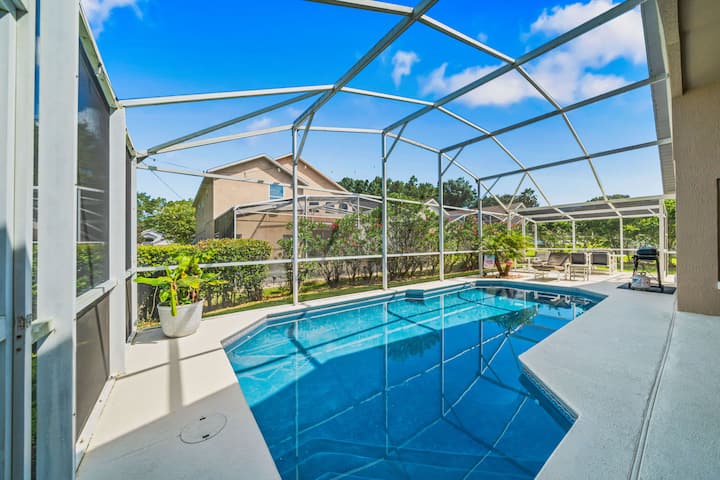 Family 3br Pool Home Near Disney W/ Private Patio - Davenport, FL