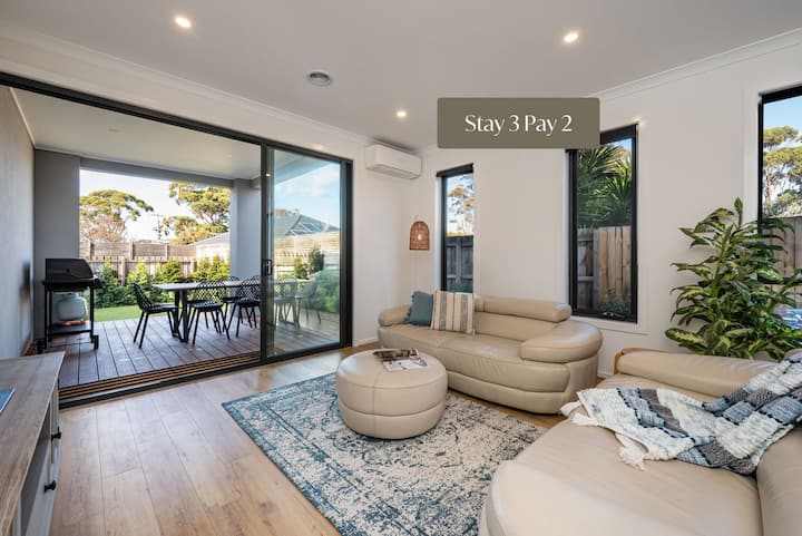 Ipanema With Spa And Moments From The Beach - Dromana