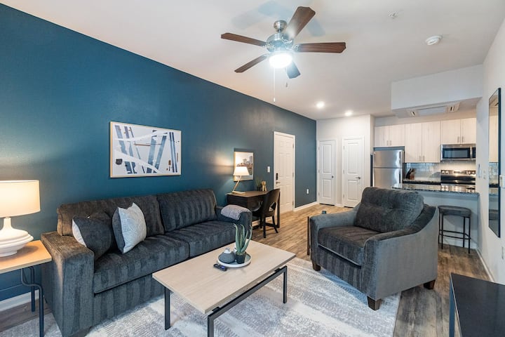 Landing | Stylish 1bd, Gym, Clubhouse - Concord, NC