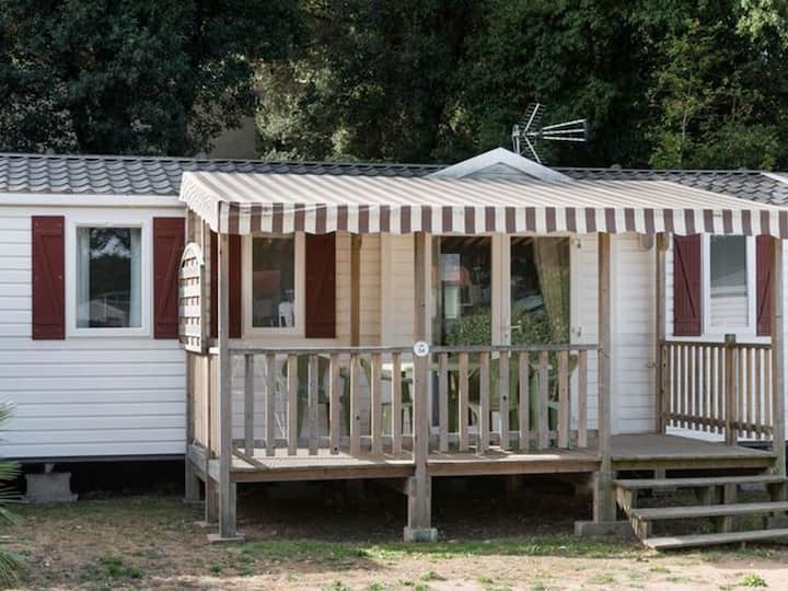 Mobil Home Spacieux 6 Pers, Terrasse - Pornic