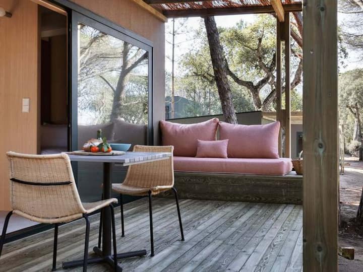 Mobil Home Avec Terrasse à San Sebastián - Saint-Sébastien