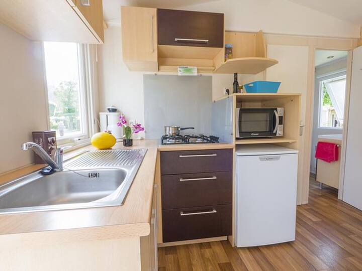 Mobil-home Confortable Avec Terrasse à Pezuls - Trémolat