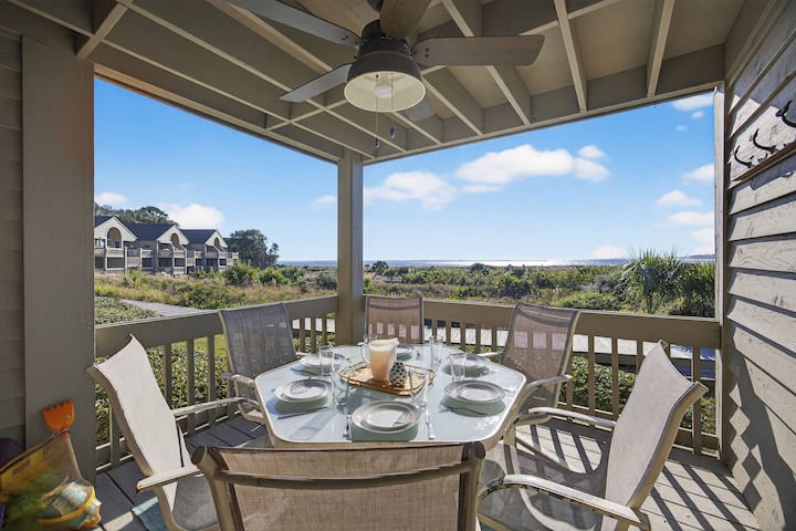 Delightful, 3-bedroom Oceanfront Updated Villa - Immaculate Views With Amenity Access - Seabrook Island, SC