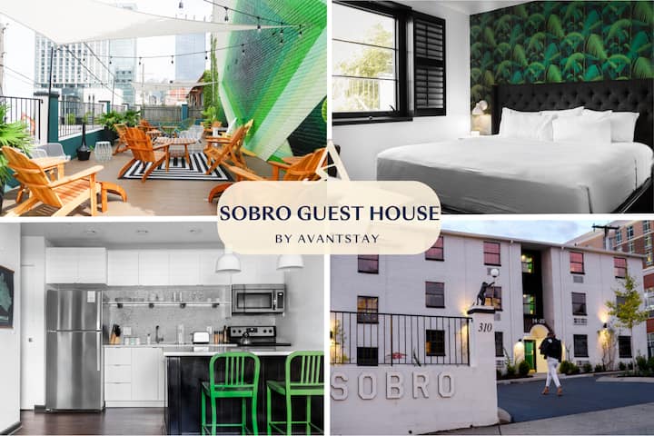 Near Broadway + The Gulch | Modern Suite + Patio - Nashville, TN