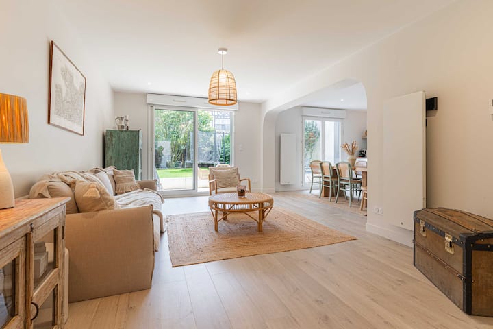 Magnifique Appartement- 2br-6p - Jardin- Deauville - Deauville